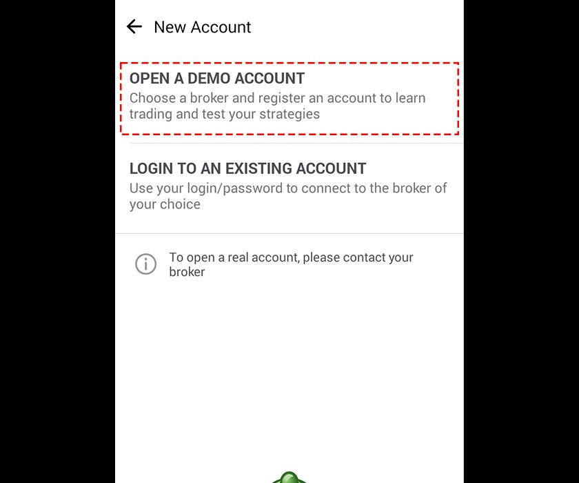 How to Create a Demo Account on MT4 (Android Version) | Titan FX Research Hub