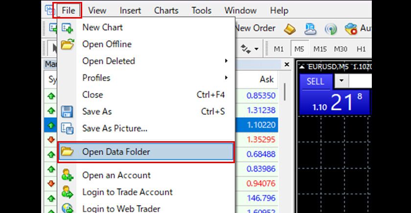 Installing Custom Indicators in MT4 (Windows) | Titan FX Research Hub