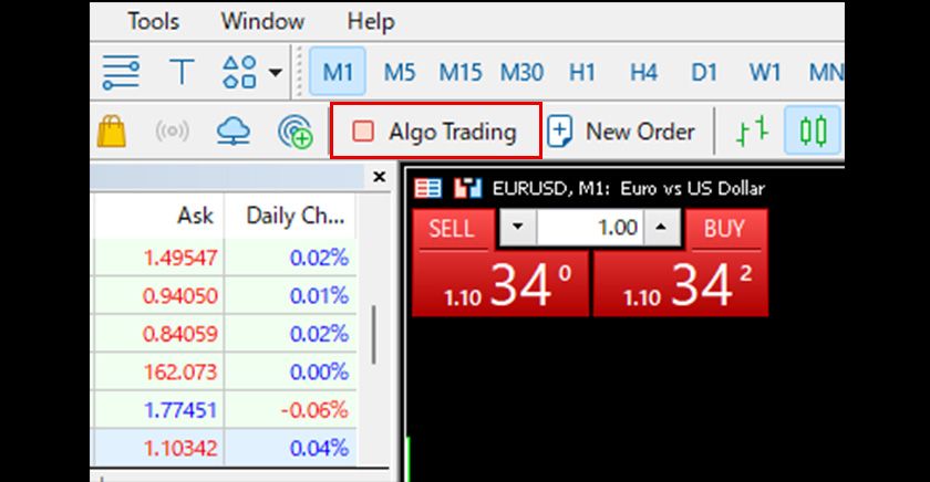 Setting Up an EA in MT5 (Windows) | Titan FX Research Hub