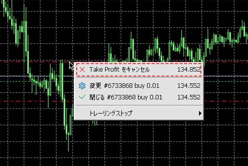 MT5（Mac版）の保有中のポジションの変更方法 | Titan FX（タイタンFX）取引戦略研究所