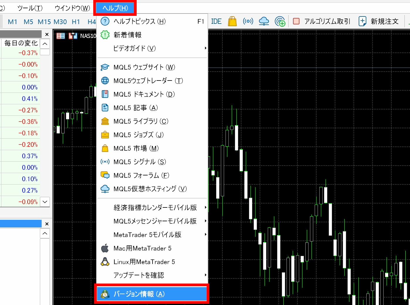 How to Check the Version of MT5 (Mac) | Titan FX Research Hub